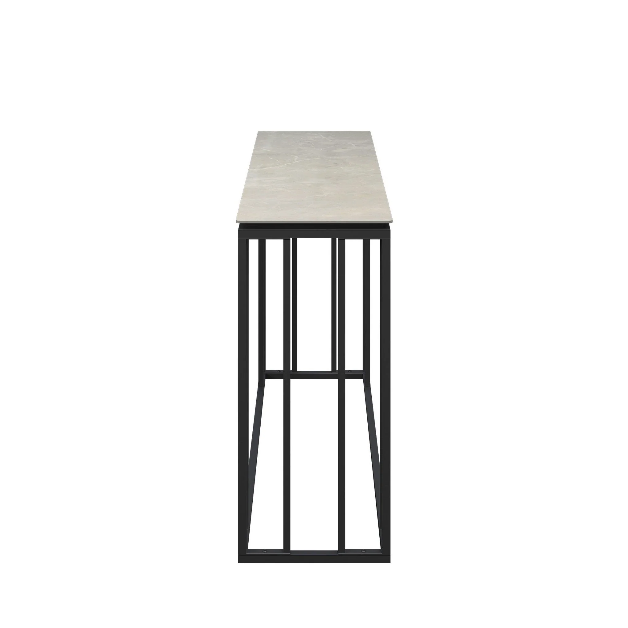 Capri - Grey Ceramic Console Table - KEENS Belfast