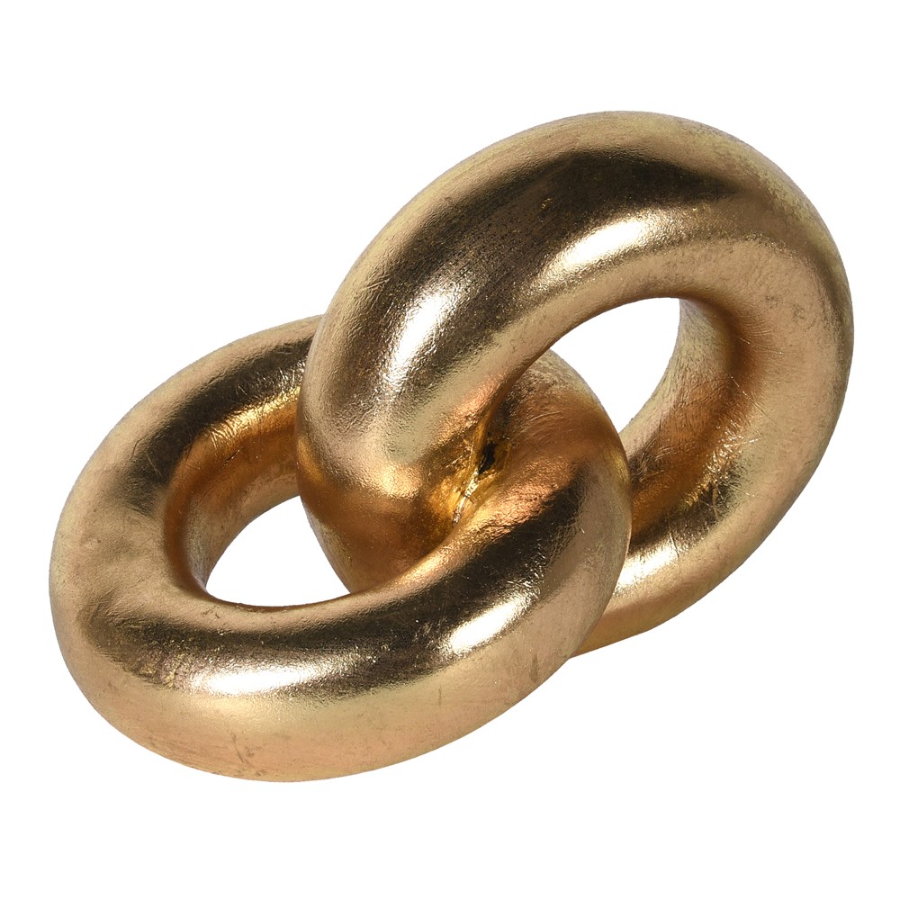 Golden Interlocking Rings - KEENS Belfast