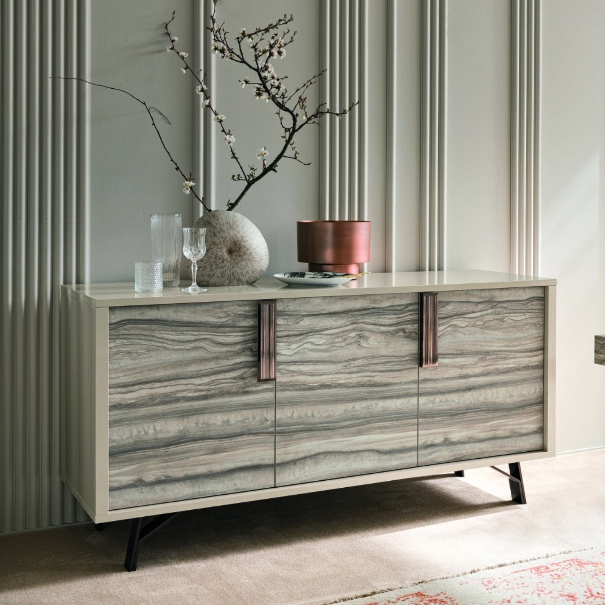 Jupiter - 3 Door Buffet Sideboard - KEENS Belfast