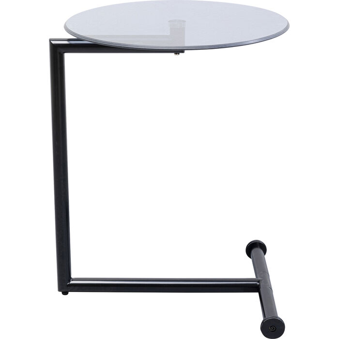 Move Table - Smoke Glass & Black - KEENS Belfast