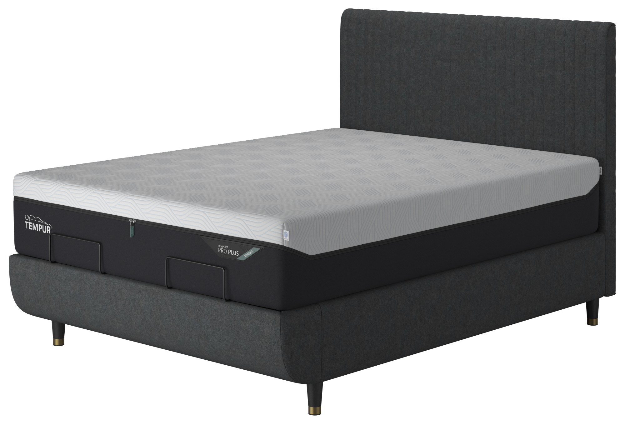 TEMPUR® Arc - Static Disc with Vertical Headboard - KEENS Belfast