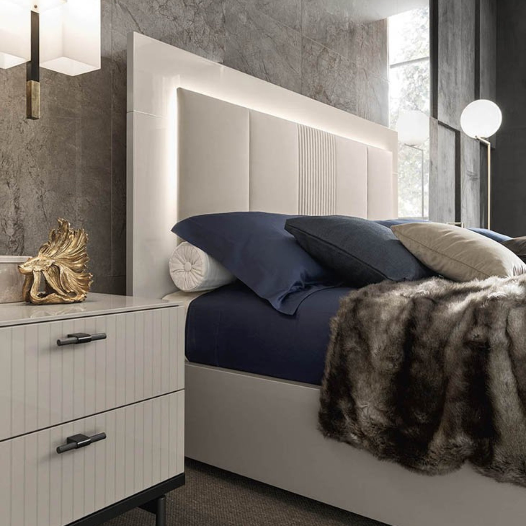 Claire Bedroom - Bedframe with Mattress Insert - KEENS Belfast