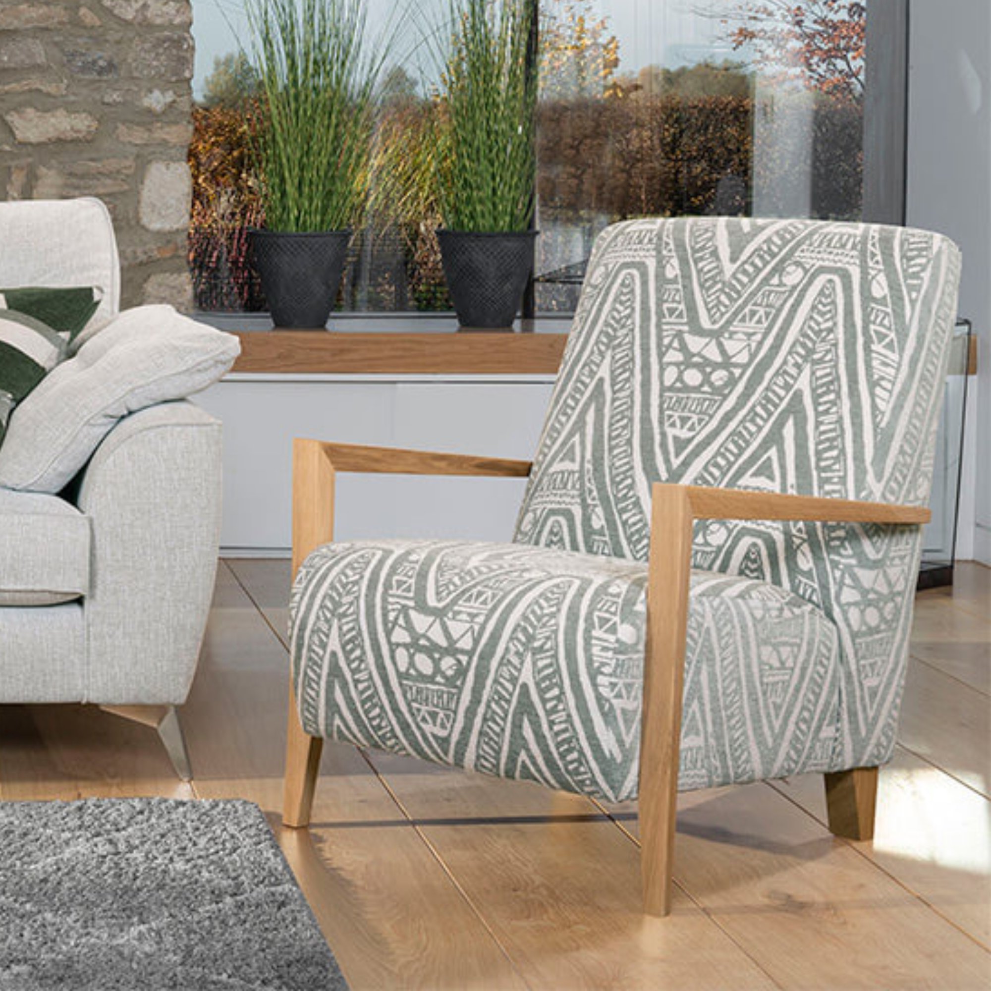 Alstons - Savannah - Bali Accent Chair - KEENS Belfast