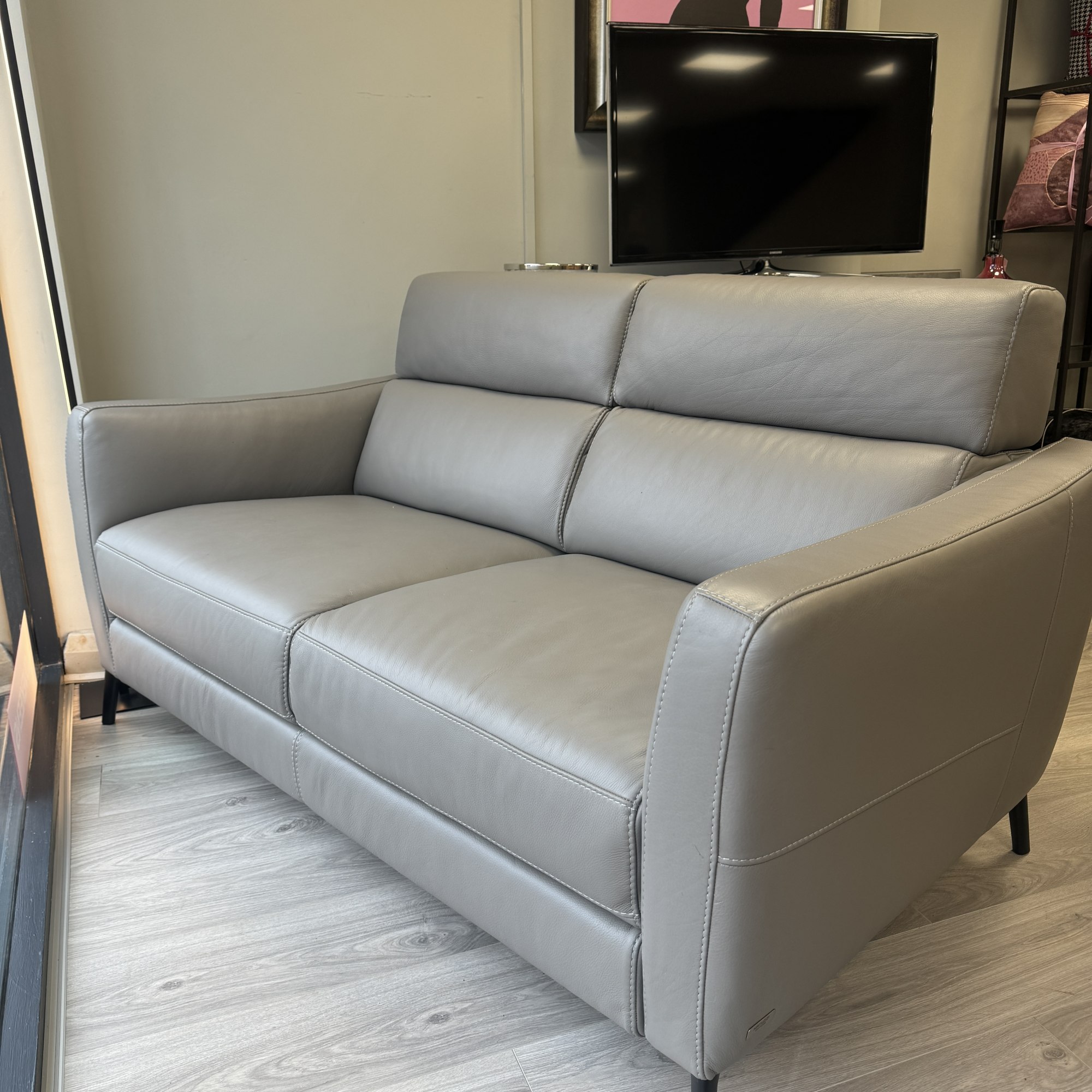 Natuzzi Greg - Luxury Leather 2 Seater - KEENS Belfast