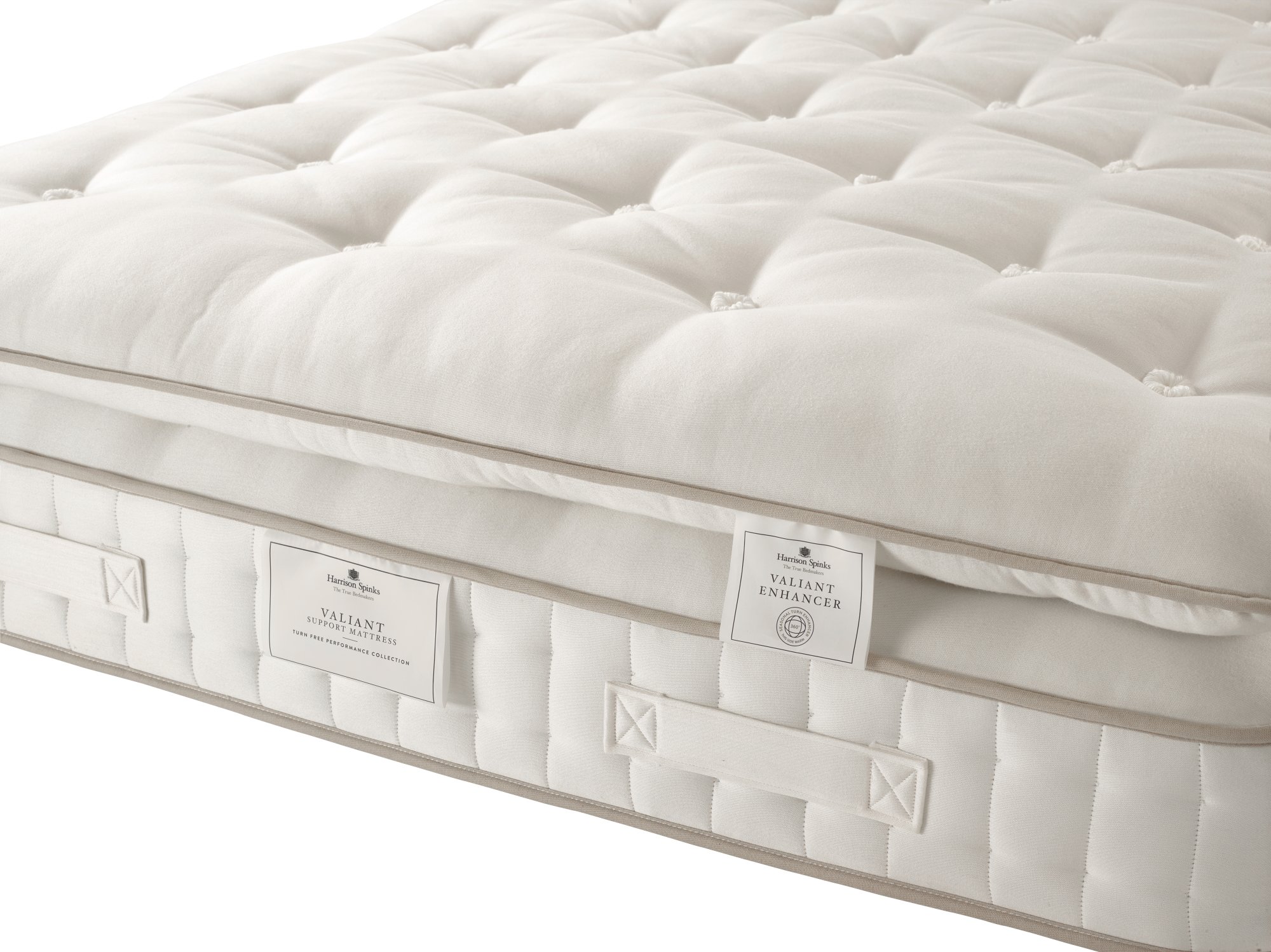 Harrison Spinks - Valiant & Enhancer Divan Bed Set - KEENS Belfast