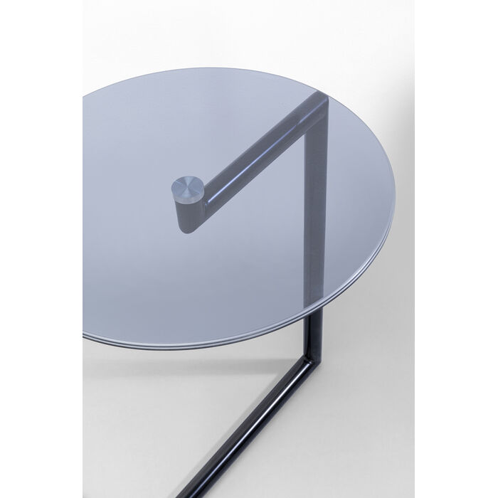 Move Table - Smoke Glass & Black - KEENS Belfast